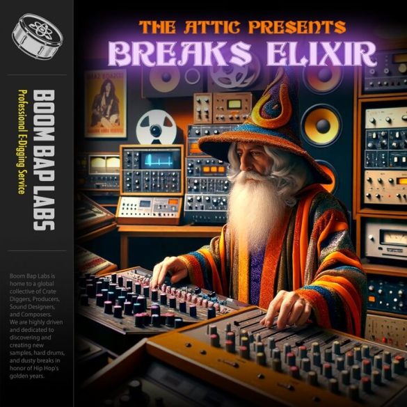 Boom Bap Labs The Attic Breaks Elixir - Producer Stash Boom Bap Labs The Attic Breaks Elixir - Producer Stash
